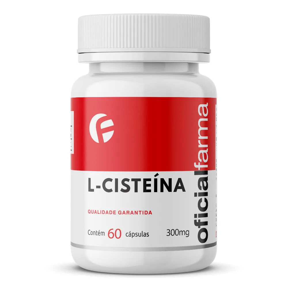 L-Cisteína 300Mg 60 Cápsulas - oficialfarma