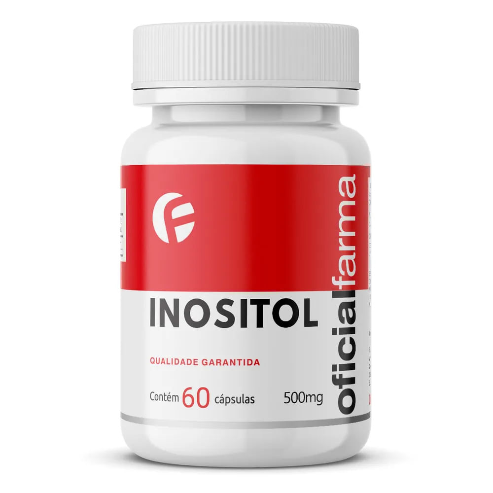 Inositol 500Mg 60 Cápsulas - oficialfarma