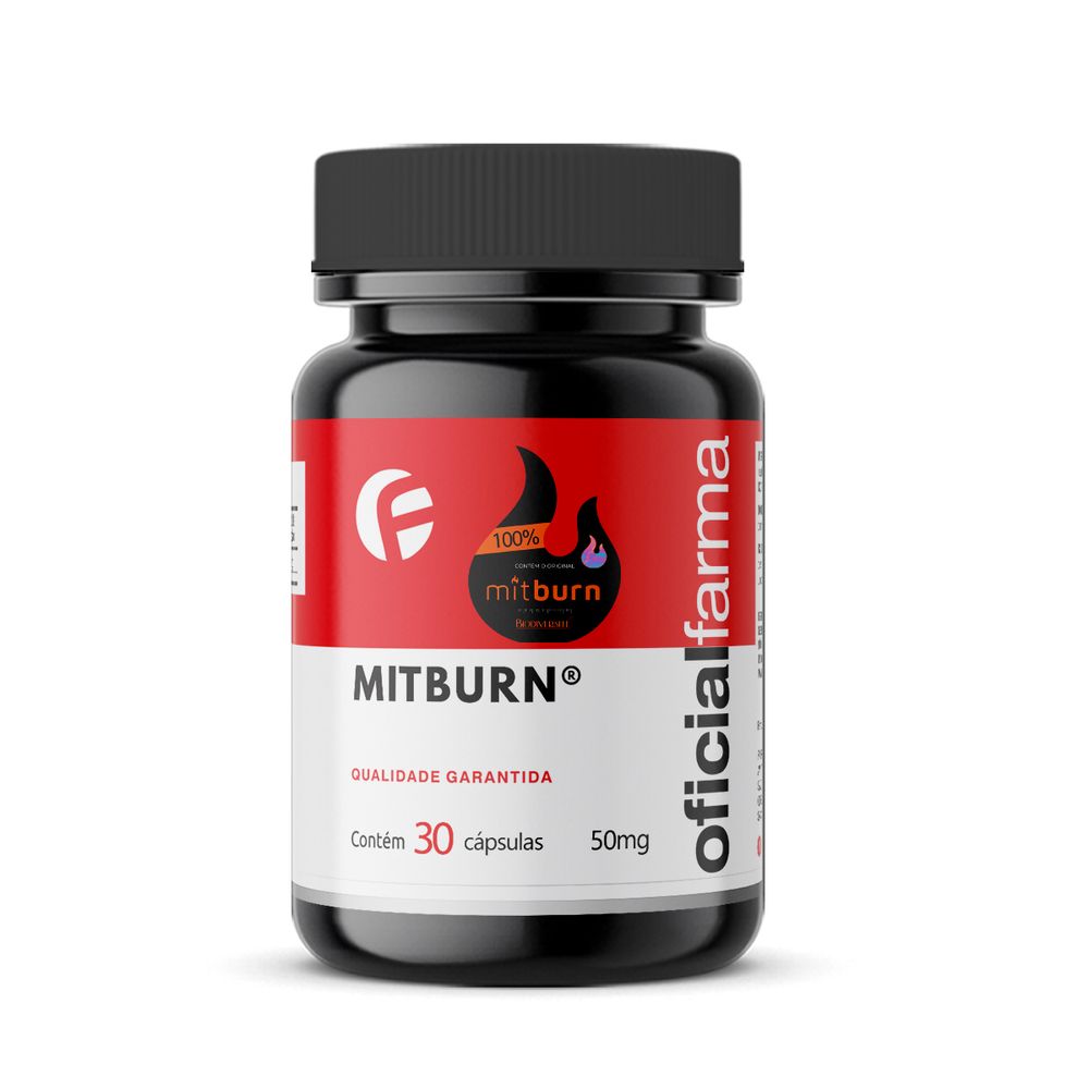 Mitburn 50mg 30 Cápsulas - oficialfarma